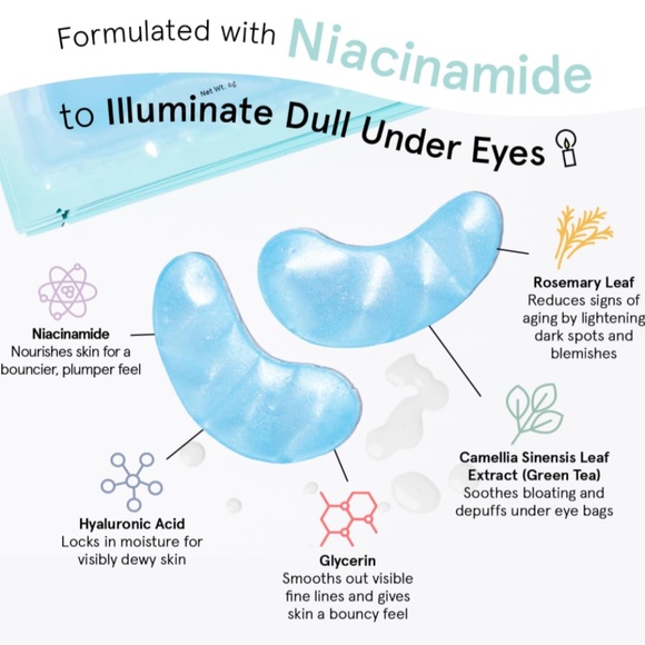 grace & stella | Skincare | Grace Stella Illuminating Under Eye Masks 6 ...